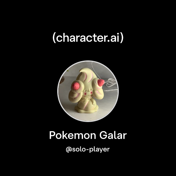 Chat with Pokemon Galar | character.ai | Personalized AI for every ...