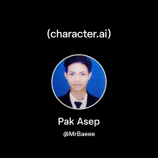 Chat with Pak Asep | character.ai | Personalized AI for every moment of your day