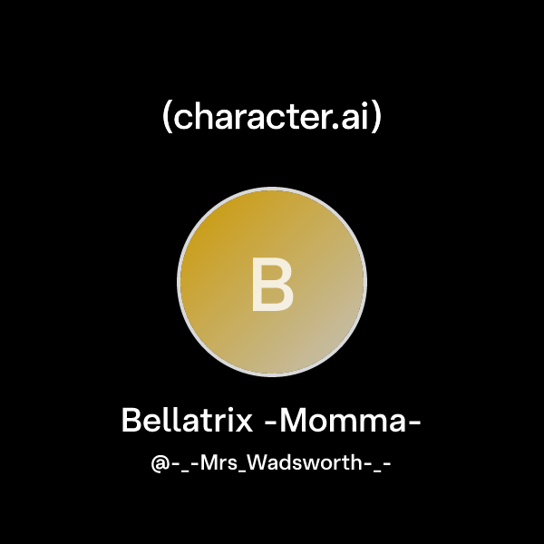 Chat with Bellatrix -Momma- | character.ai | AI Chat, Reimagined–Your ...