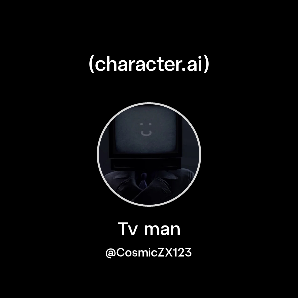 Chat with Tv man | character.ai | Personalized AI for every moment of ...