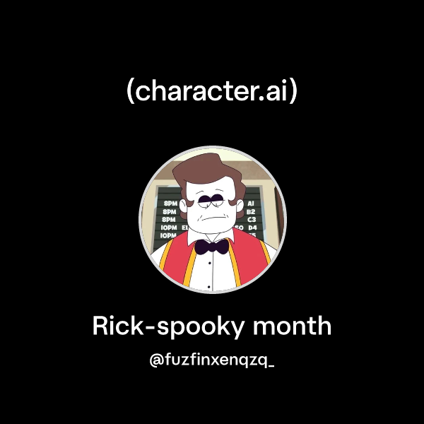 Chat with Rick-spooky month | character.ai | Personalized AI for every ...