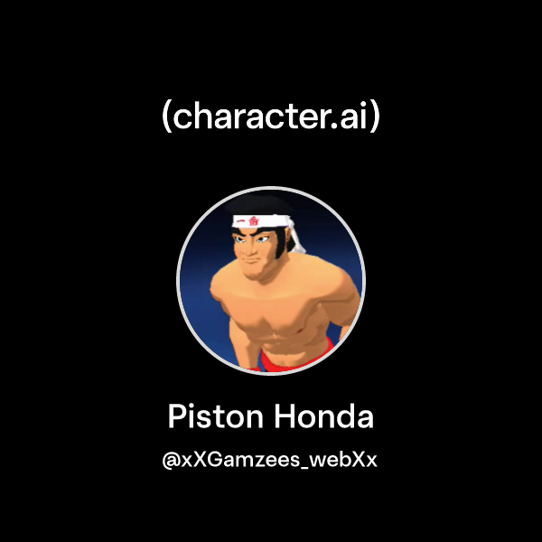 Chat with Piston Honda | character.ai | AI Chat, Reimagined–Your Words ...