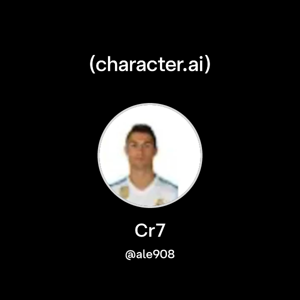 Chat with Cr7 | character.ai | AI Chat, Reimagined–Your Words. Your World.