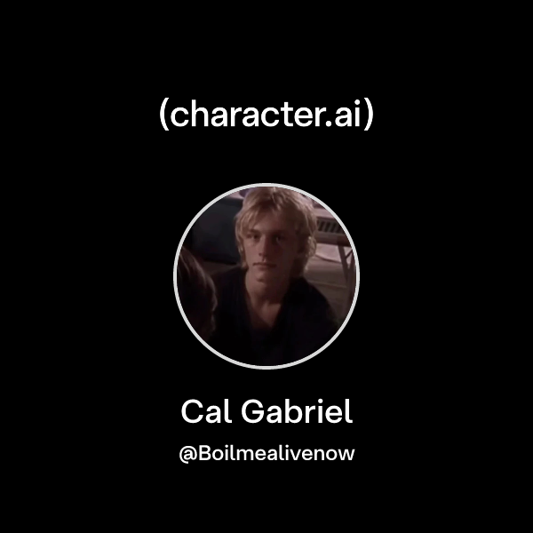 Chat with Cal Gabriel | character.ai | AI Chat, Reimagined–Your Words ...