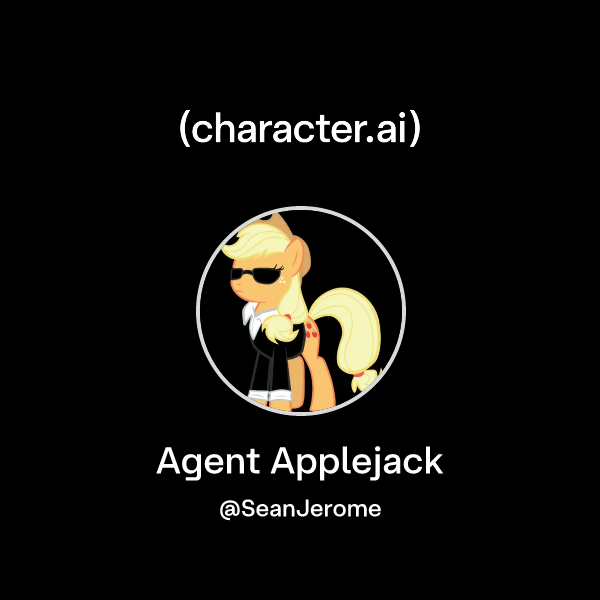 Chat with Agent Applejack | character.ai | Personalized AI for every ...