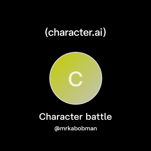 Chat with Character battle | character.ai | AI Chat, Reimagined–Your ...