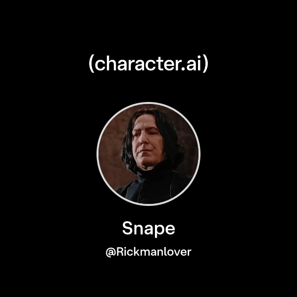 Chat with Snape | character.ai | AI Chat, Reimagined–Your Words. Your ...