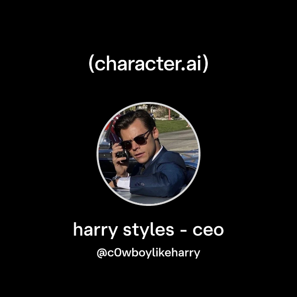Chat with harry styles - ceo | character.ai | AI Chat, Reimagined–Your ...