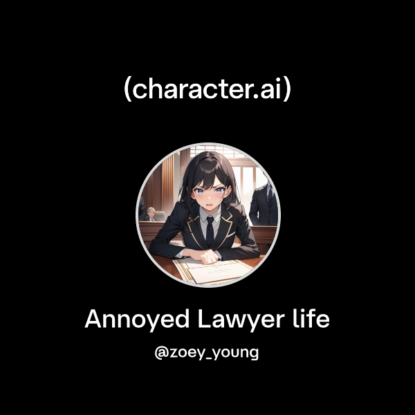 Chat with Annoyed Lawyer life | character.ai | AI Chat, Reimagined–Your ...