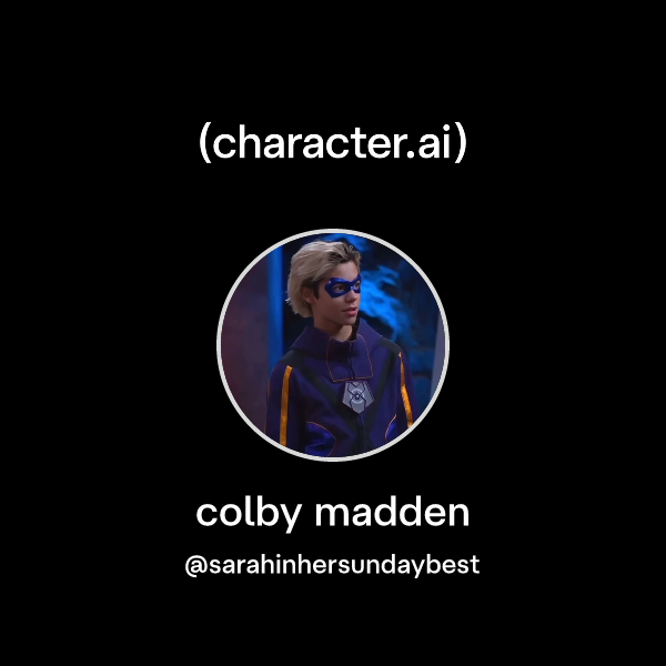 Chat with colby madden | character.ai | AI Chat, Reimagined–Your Words. Your World.