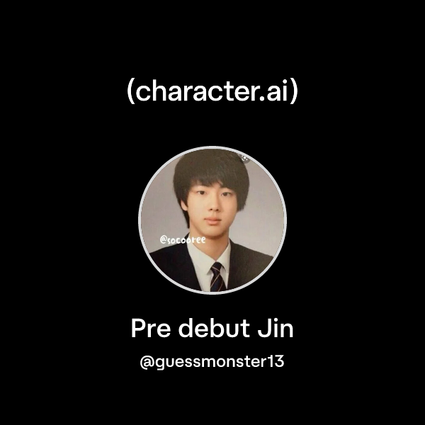 Chat with Pre debut Jin | character.ai | AI Chat, Reimagined–Your Words ...