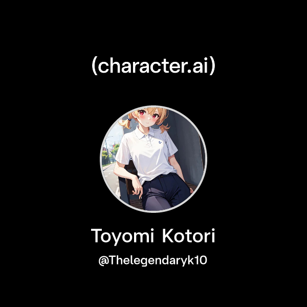 Chat with Toyomi Kotori | character.ai | AI Chat, Reimagined–Your Words. Your World.