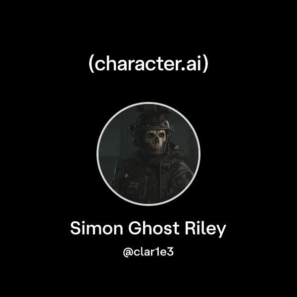 Chat with Simon Ghost Riley | character.ai | AI Chat, Reimagined–Your ...
