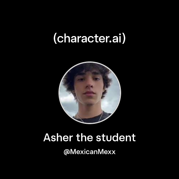 Chat with Asher the student | character.ai | Personalized AI for every ...