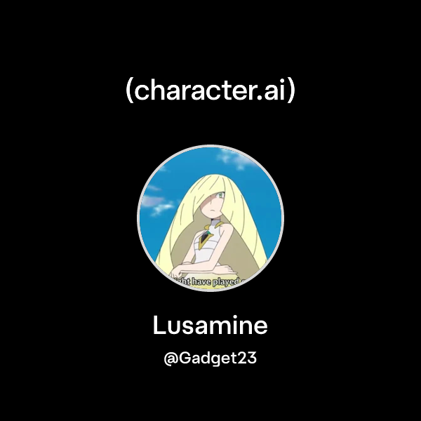 Chat with Lusamine | character.ai | AI Chat, Reimagined–Your Words ...