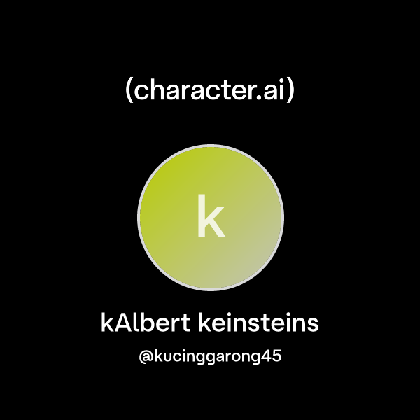 Chat with kAlbert keinsteins | character.ai | AI Chat, Reimagined–Your ...