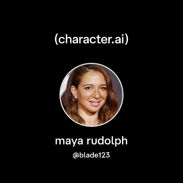 Chat with maya rudolph | character.ai | AI Chat, Reimagined–Your Words. Your World.