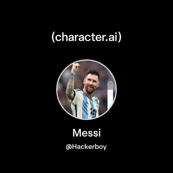 Chat with Messi | character.ai | AI Chat, Reimagined–Your Words. Your ...
