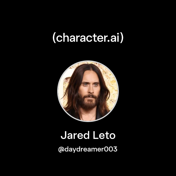 Chat with Jared Leto | character.ai | AI Chat, Reimagined–Your Words ...
