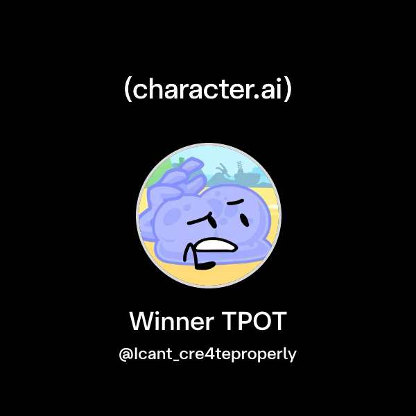 Chat with Winner TPOT | character.ai | AI Chat, Reimagined–Your Words ...