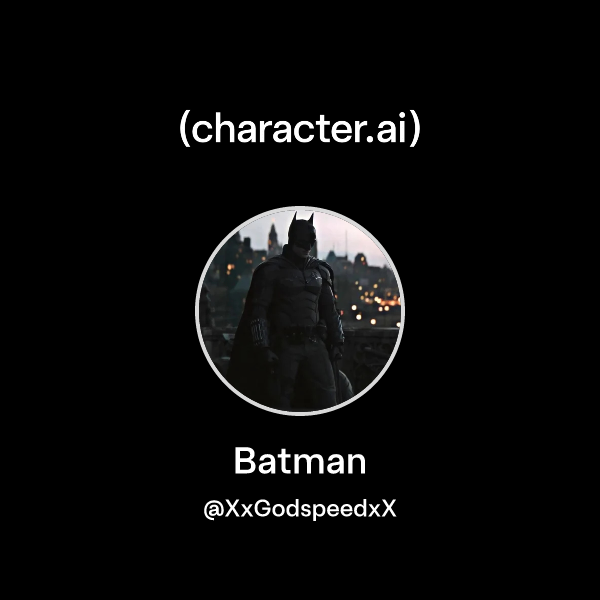 Chat with Batman | character.ai | Personalized AI for every moment of ...