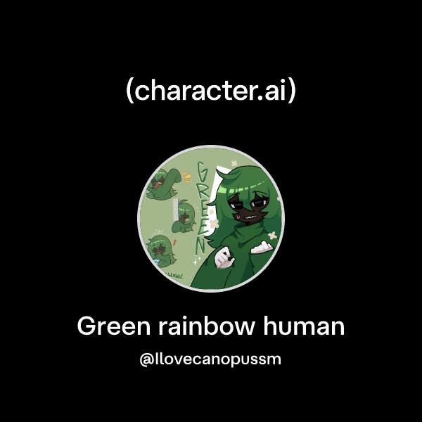 Chat with Green rainbow human | character.ai | AI Chat, Reimagined–Your ...