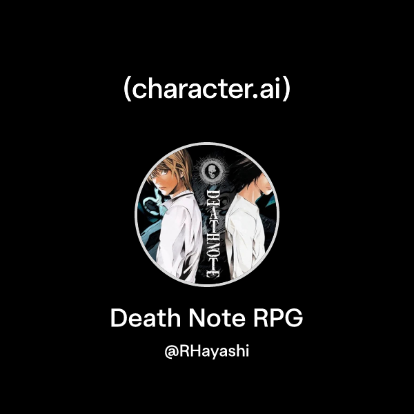Chat with Death Note RPG | character.ai | AI Chat, Reimagined–Your Words. Your World.