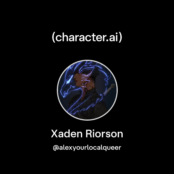 Chat with Xaden Riorson | character.ai | AI Chat, Reimagined–Your Words ...