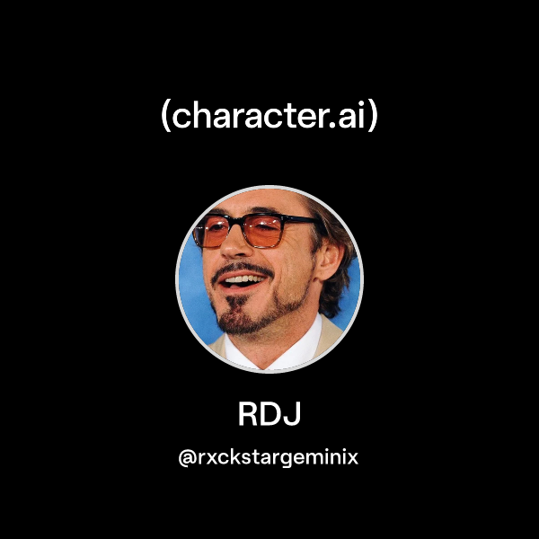 Chat with RDJ | character.ai | AI Chat, Reimagined–Your Words. Your World.