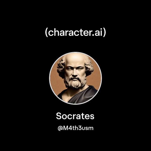 Chat with Socrates | character.ai | Personalized AI for every moment of ...