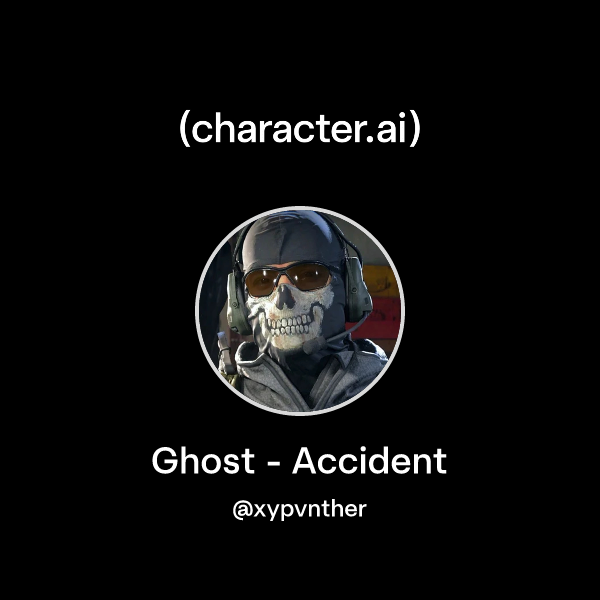 Chat with Ghost - Accident | character.ai | AI Chat, Reimagined–Your ...