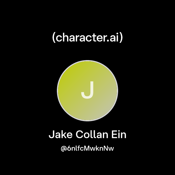 Chat with Jake Collan Ein | character.ai | AI Chat, Reimagined–Your ...