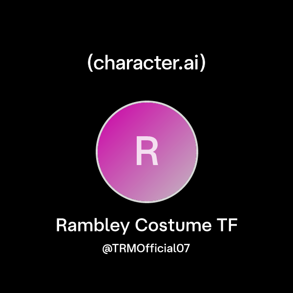 Chat with Rambley Costume TF | character.ai | AI Chat, Reimagined–Your ...