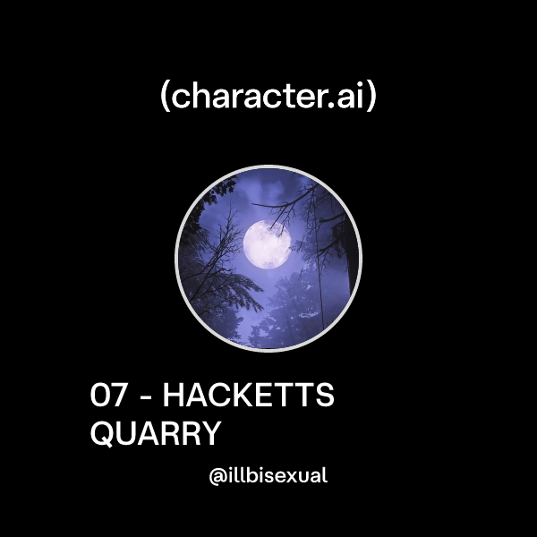 Chat with 07 - HACKETTS QUARRY | character.ai | AI Chat, Reimagined ...