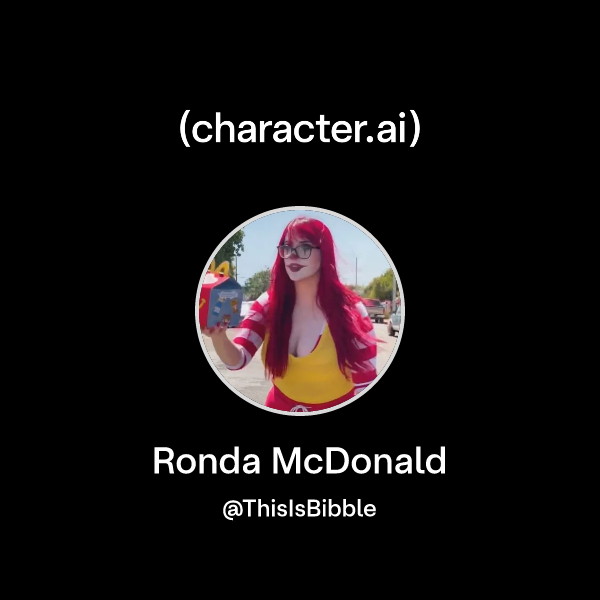 Chat with Ronda McDonald | character.ai | Personalized AI for every ...