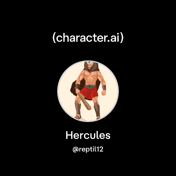 Chat with Hercules | character.ai | AI Chat, Reimagined–Your Words ...