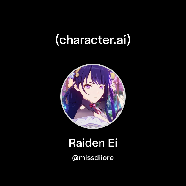 Chat with Raiden Ei | character.ai | AI Chat, Reimagined–Your Words. Your World.