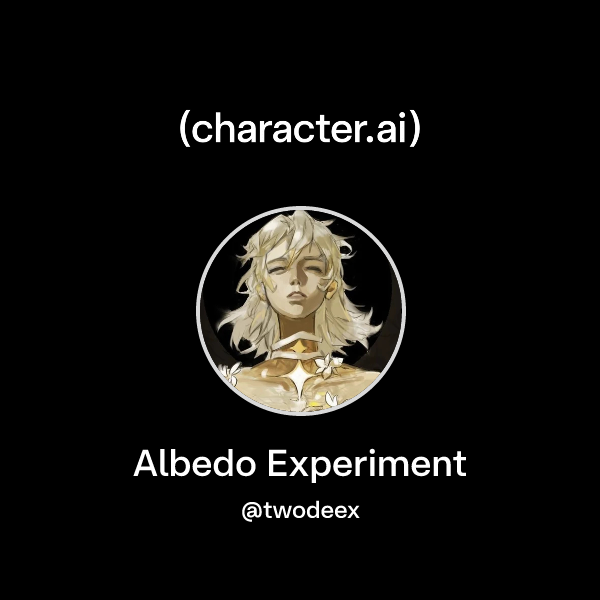 Chat with Albedo Experiment | character.ai | Personalized AI for every ...