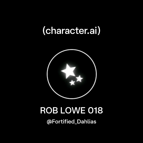 Chat with ROB LOWE 016 | character.ai | AI Chat, Reimagined–Your Words ...