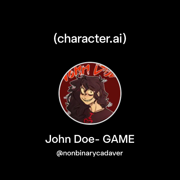 Chat with John Doe- GAME | character.ai | AI Chat, Reimagined–Your ...