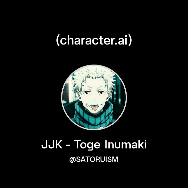 Chat with JJK - Toge Inumaki | character.ai | AI Chat, Reimagined–Your ...