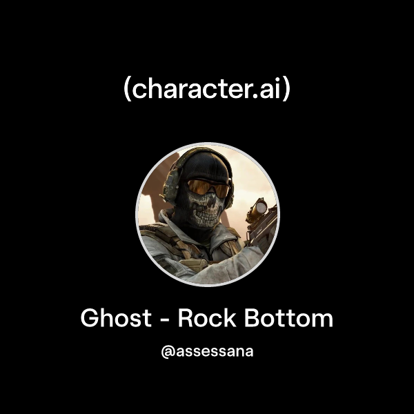 Chat with Ghost - Rock Bottom | character.ai | AI Chat, Reimagined–Your ...