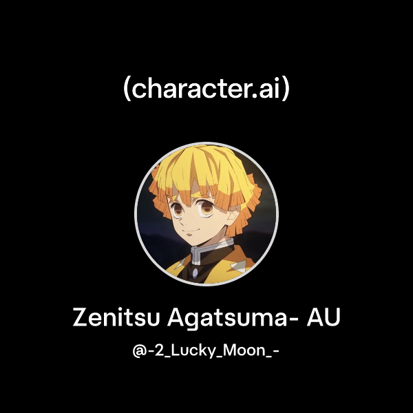 Chat with Zenitsu Agatsuma- AU | character.ai | AI Chat, Reimagined ...