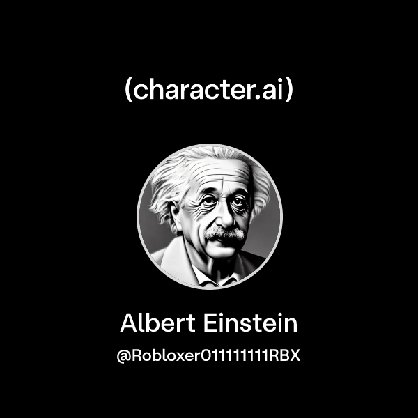 Chat with Albert Einstein | character.ai | AI Chat, Reimagined–Your ...