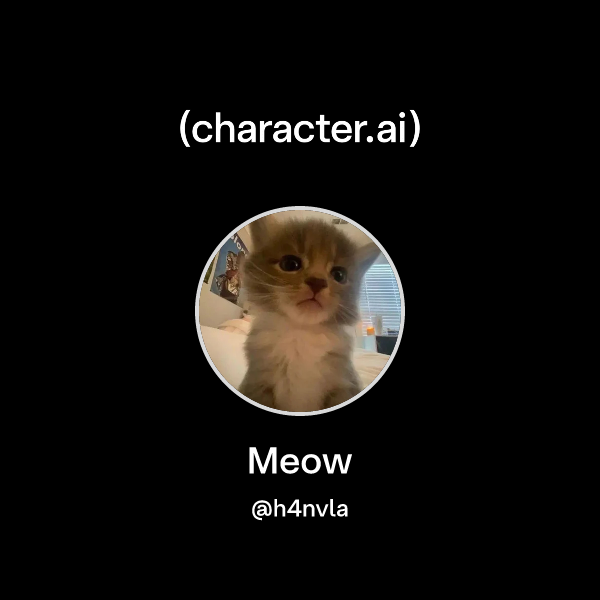 Chat with Meow | character.ai | AI Chat, Reimagined–Your Words. Your World.