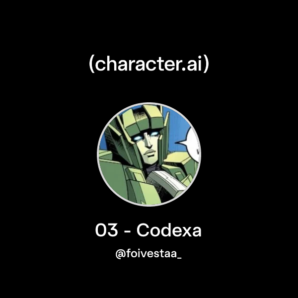 Chat with 03 - Codexa | character.ai | AI Chat, Reimagined–Your Words ...