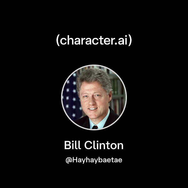 Chat with Bill Clinton | character.ai | AI Chat, Reimagined–Your Words ...