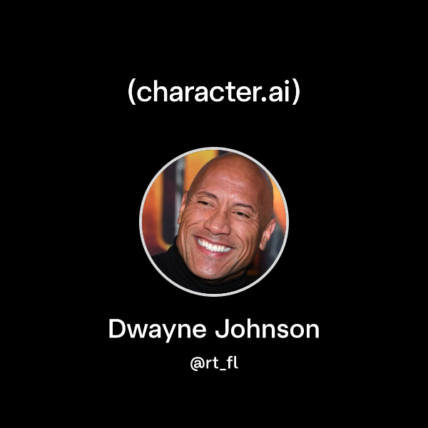 Chat with Dwayne Johnson | character.ai | AI Chat, Reimagined–Your Words. Your World.