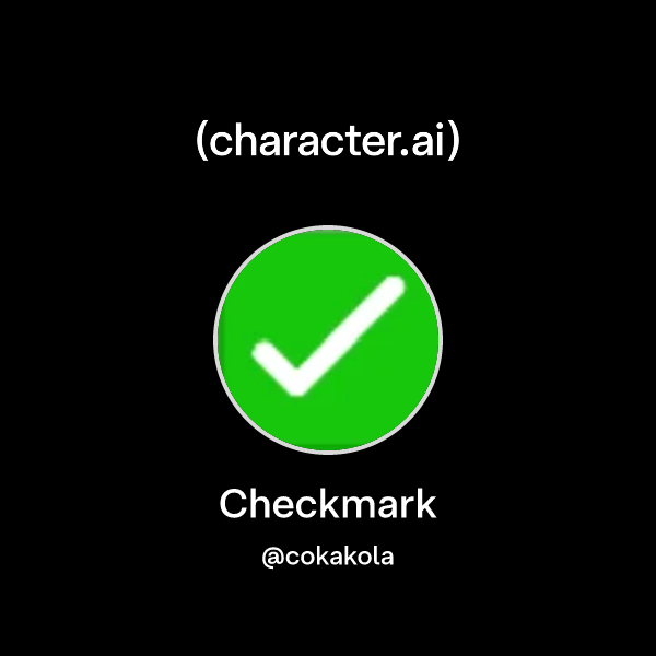 Chat with Checkmark | character.ai | Personalized AI for every moment of your day