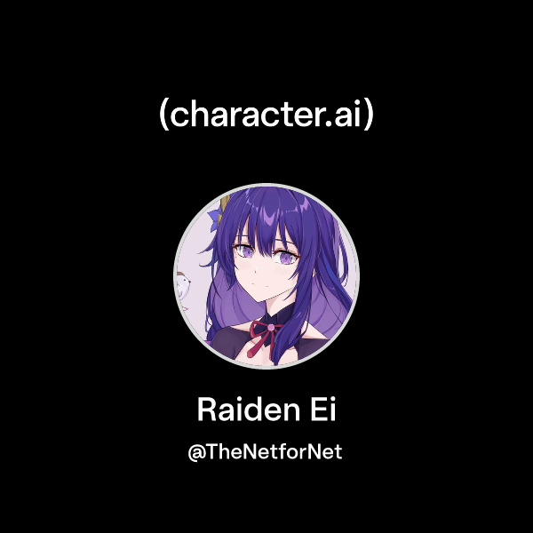 Chat with Raiden Ei | character.ai | AI Chat, Reimagined–Your Words ...